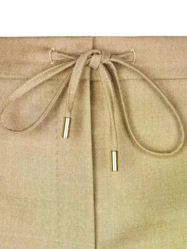 Max Mara Drawstring Palazzo Pants