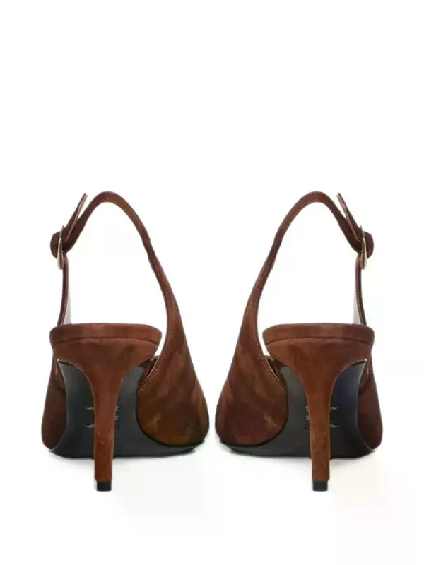 GIULIANO GALIANO Tara Pointed-toe Slingback Pumps