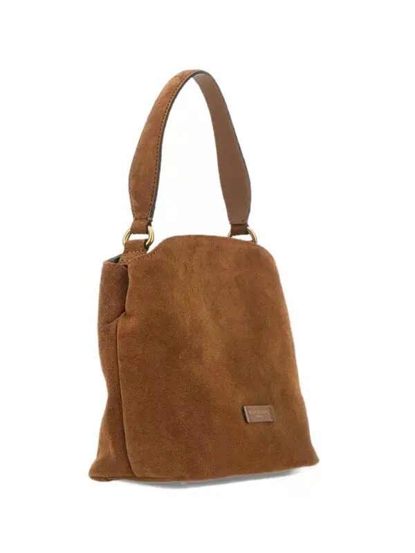 GIANNI CHIARINI Fiona Suede Tote Bag - Brown