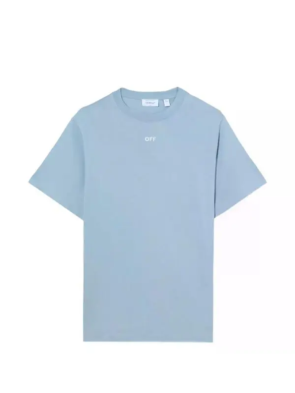 Off-White Off Stamp Slim T-shirt - Blue