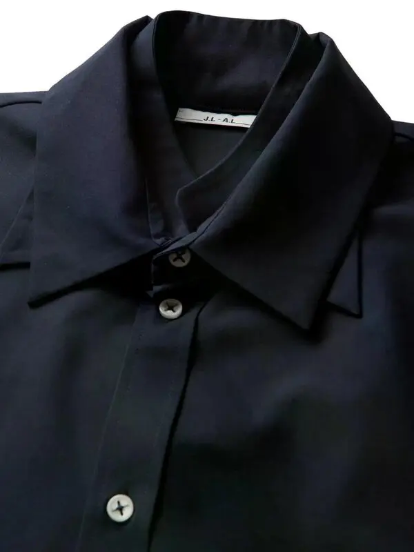 _J.L - A.L_ Triple Collar Long-sleeve Button-down Shirt