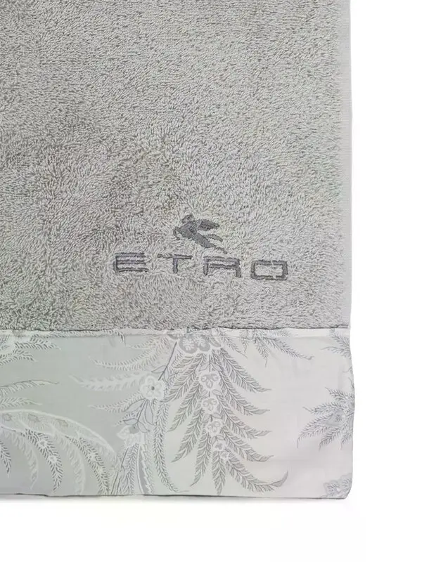 Etro Paisley-print Embroidered Towels