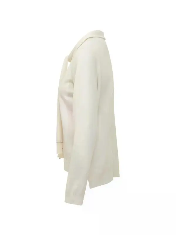 Fabiana Filippi Scarf-detail Sweater