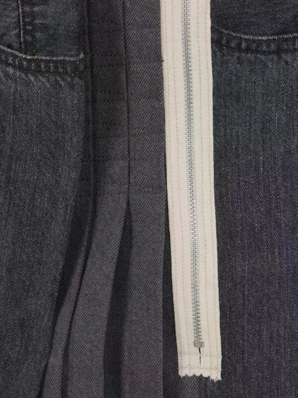 KURO Deconstructed Pleated Skirt