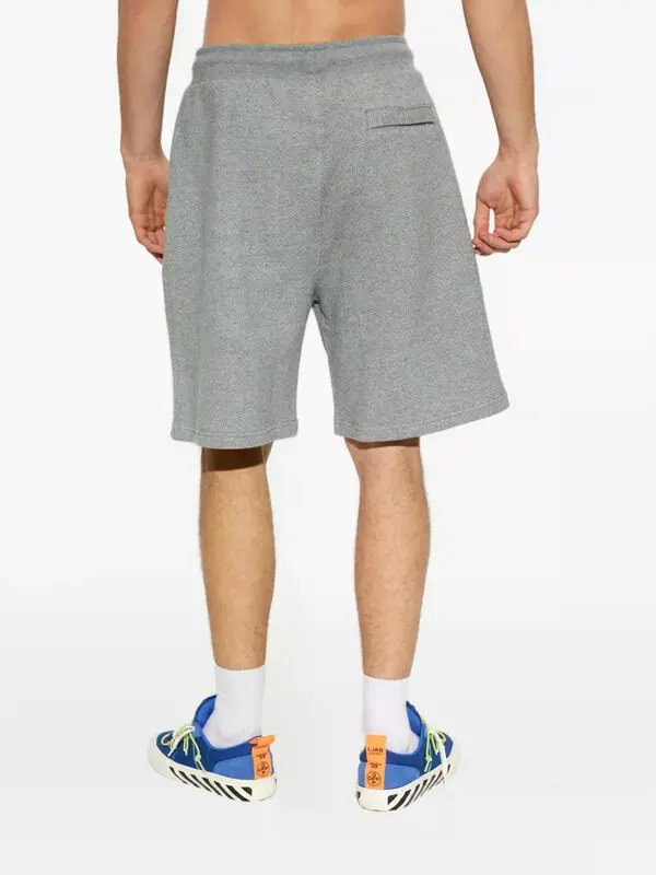 L/AB C/O OFF-WHITE Logo-print Drawstring Shorts