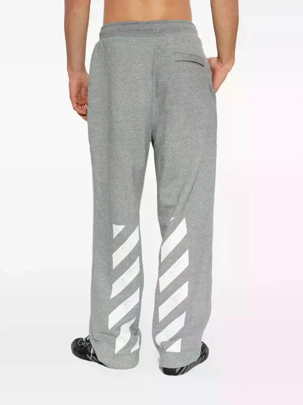 L/AB C/O OFF-WHITE Logo-print Drawstring Track Pants