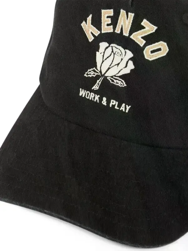 Kenzo Work And Play Cotton Cap