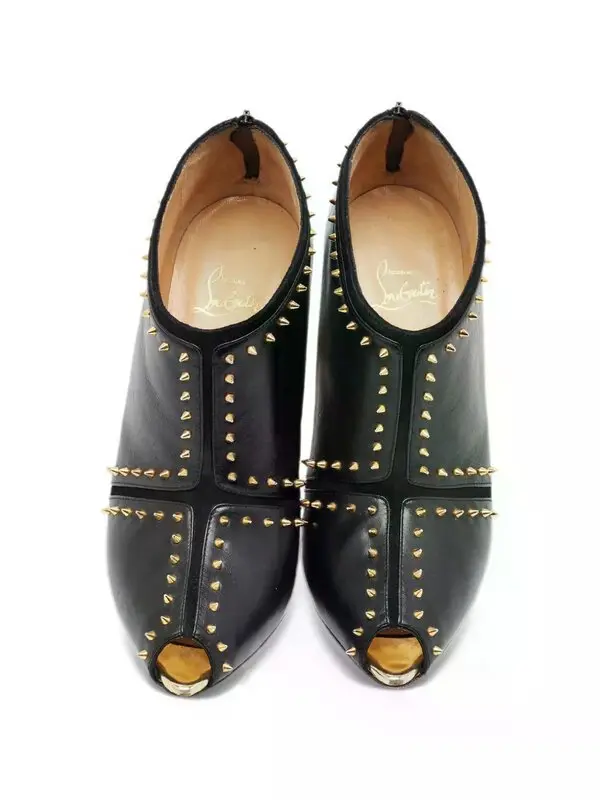 CHRISTIAN LOUBOUTIN Carapachoc Spike Ankle Boots