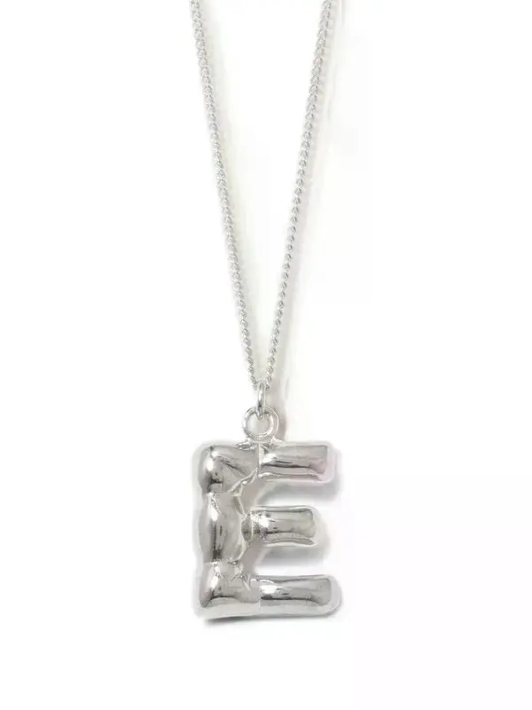 Completedworks Lettering-pendant Necklace - Silver