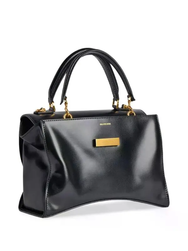 Balenciaga Hourglass Avenue Logo-engraved Tote Bag Small