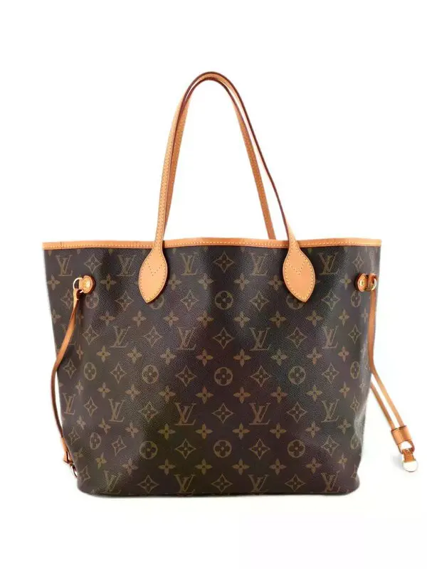 LOUIS VUITTON Neverfull Monogram Canvas Mm Tote Bag - Brown