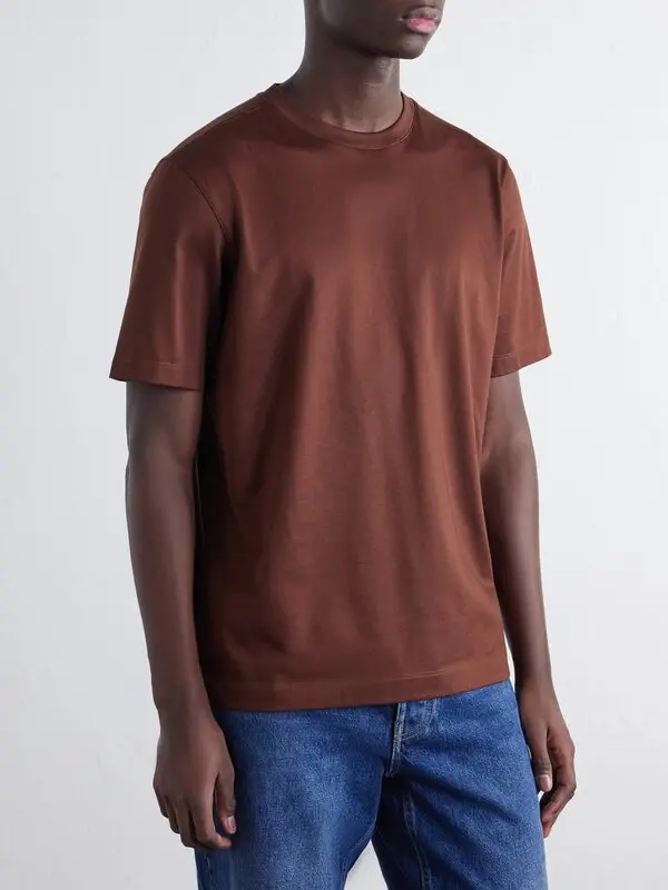 Zegna Cotton-jersey T-shirt