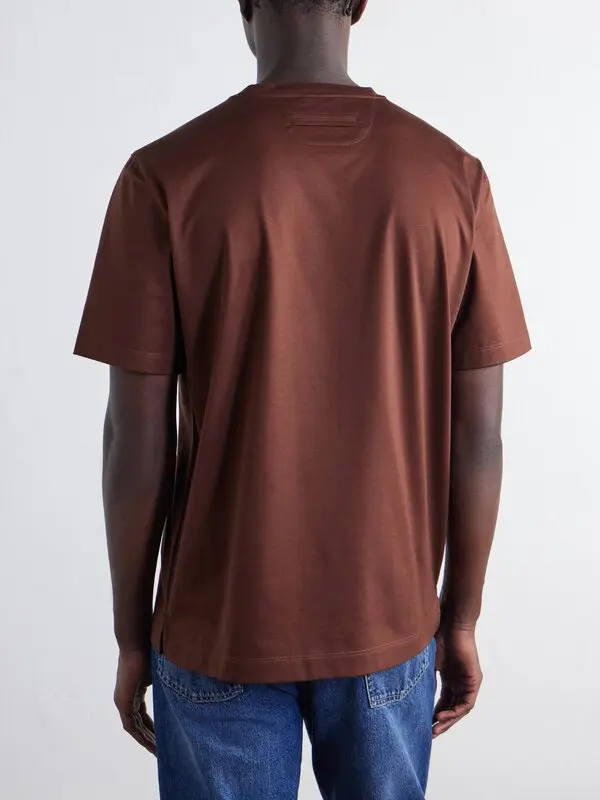 Zegna Cotton-jersey T-shirt
