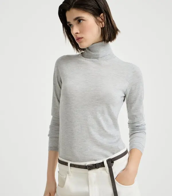 Brunello Cucinelli Cashmere-blend Sparkle Sweater