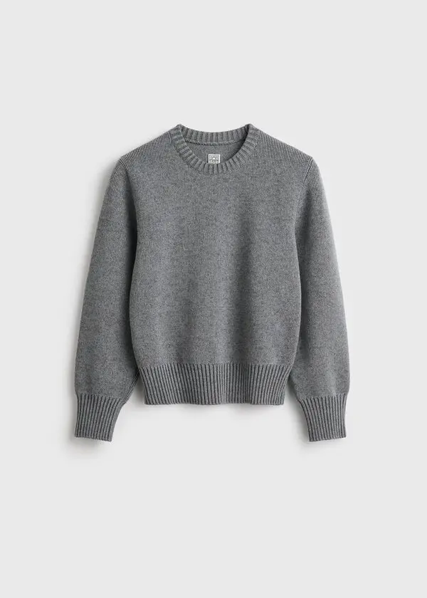TOTEME Merino Cotton Crew Knit