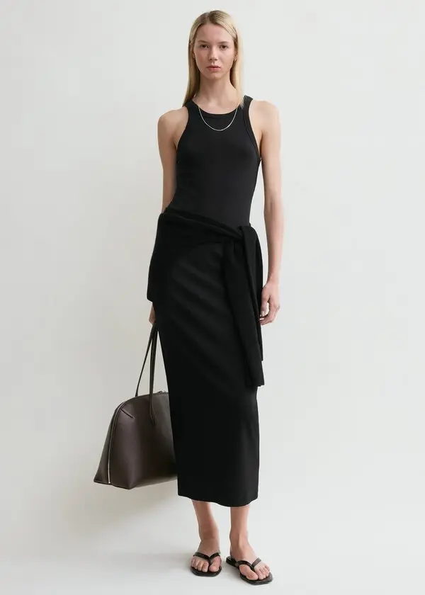 TOTEME Curved Rib Tank Dress
