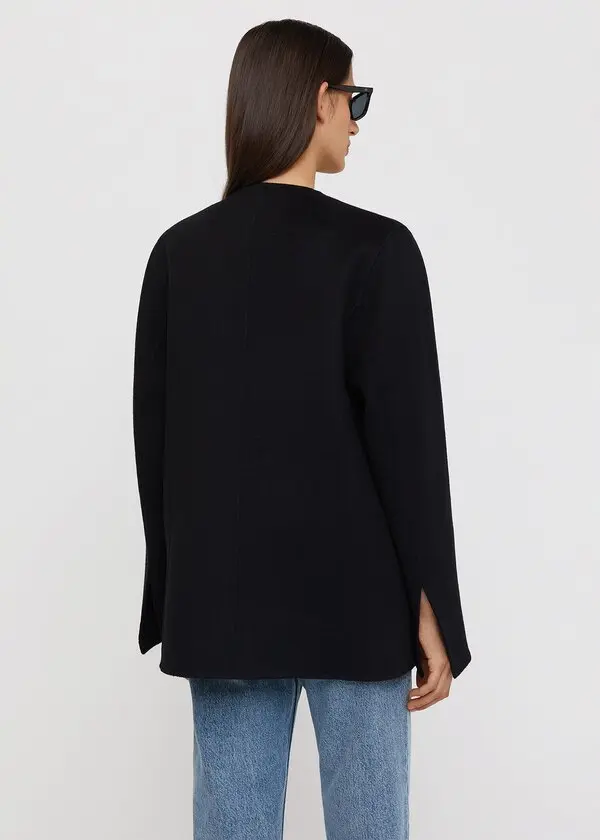 TOTEME Collarless Doublé Suit Blazer