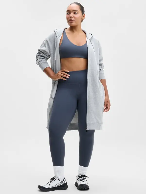 Athleta Forever Fleece Long Full Zip