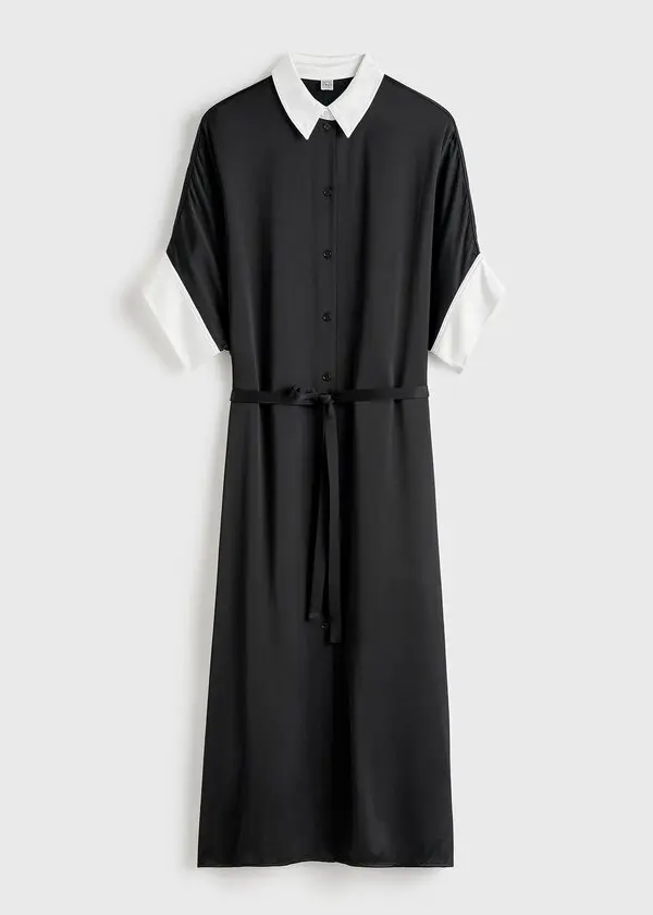 TOTEME Satin Shirtdress