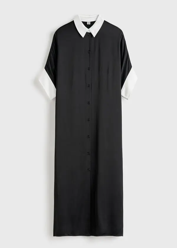 TOTEME Satin Shirtdress