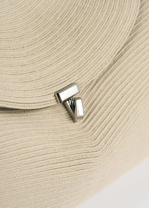 TOTEME T-lock Rope Top Handle Pearl - Creme
