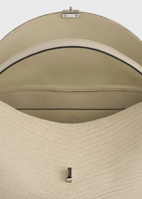 TOTEME T-lock Rope Top Handle Pearl - Creme