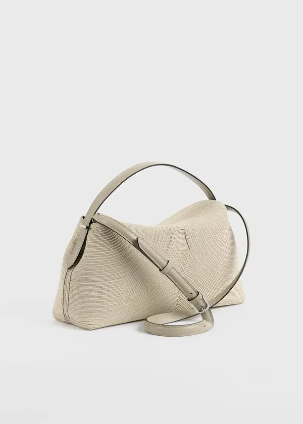 TOTEME T-lock Rope Top Handle Pearl - Creme