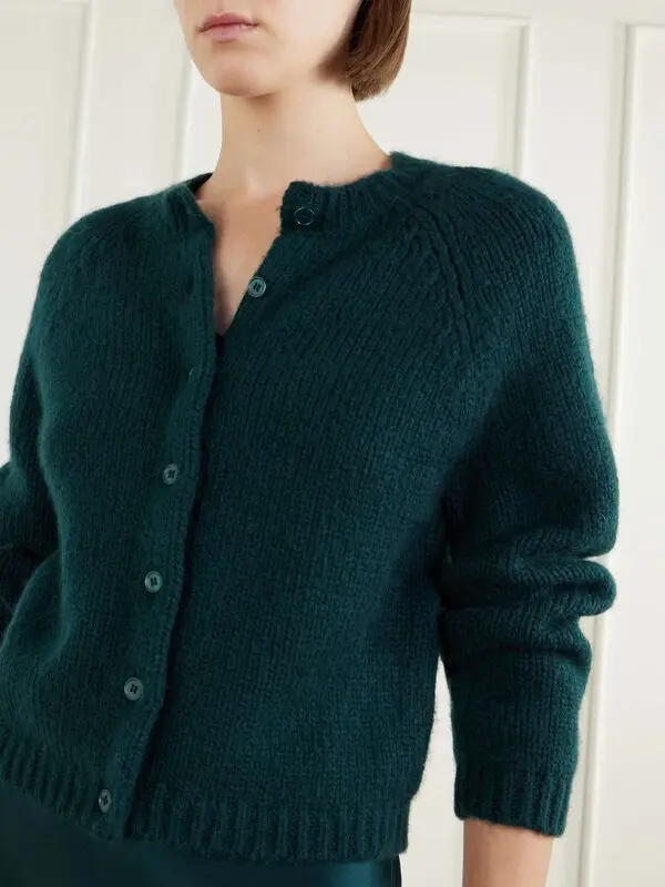 DÔEN Darcy Wool And Cashmere-blend Cardigan