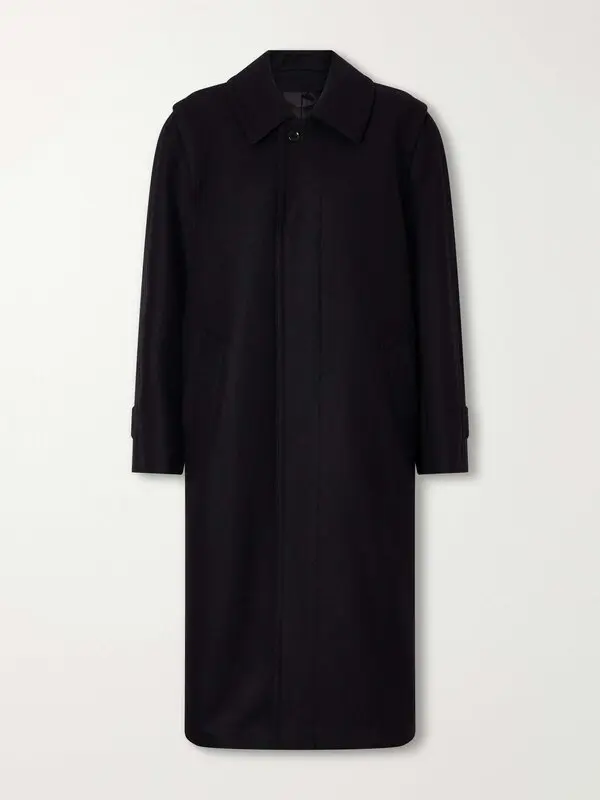 RIER Loden Felted Virgin Wool Coat