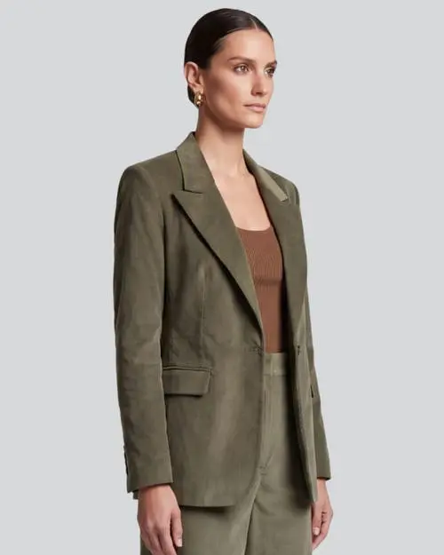 LORDS OF HARLECH Velvet Tailored Jacket
