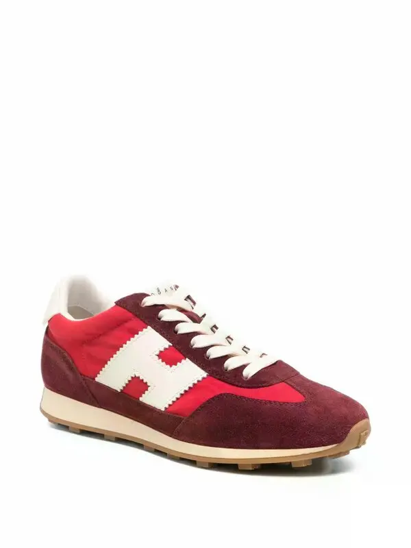 Hogan Athletic Logo-patch Panelled Sneakers