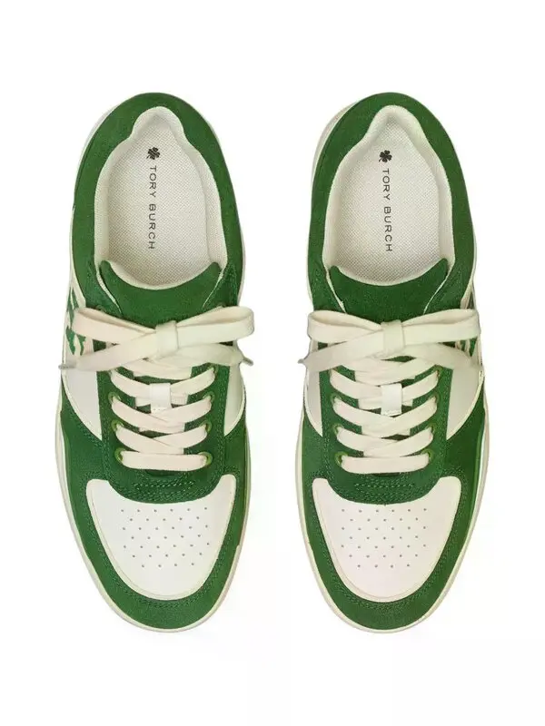 Tory Burch Clover Court Panelled Sneakers