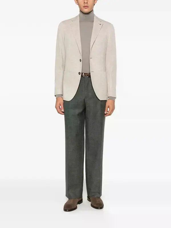 BRIGLIA 1949 Pleated-detail Wide-leg Trousers