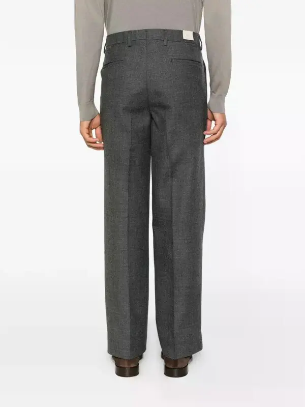 BRIGLIA 1949 Pleated-detail Wide-leg Trousers