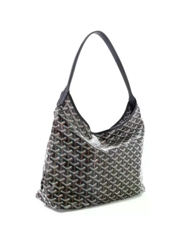 Goyard Boheme Coated Canvas Hobo Bag - Black
