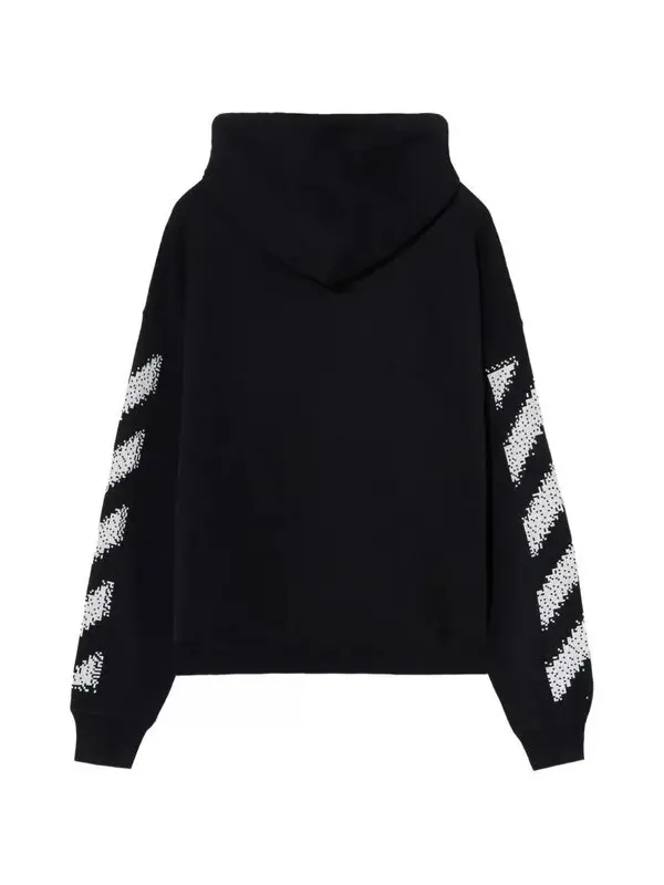 Off-White Pixel Diagonal Hoodie