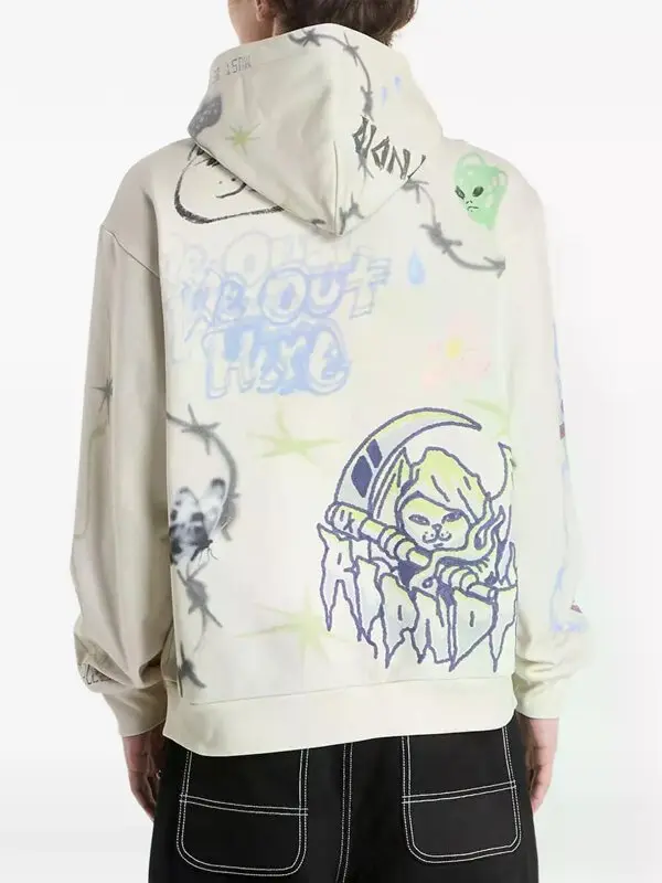 RIPNDIP Goosebumps Graphic-print Hoodie