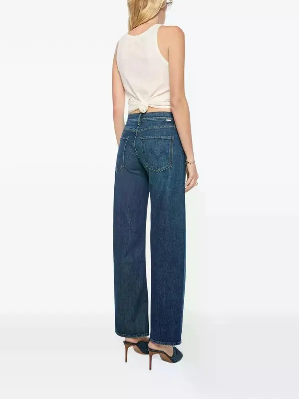MOTHER Lasso Sneak Wide-leg Jeans