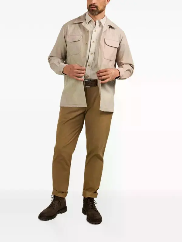 Pendleton Flap-pocket Shirt - Neutrals