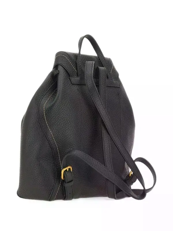 GIANNI CHIARINI Medium Violette Grained Bovine Leather Backpack