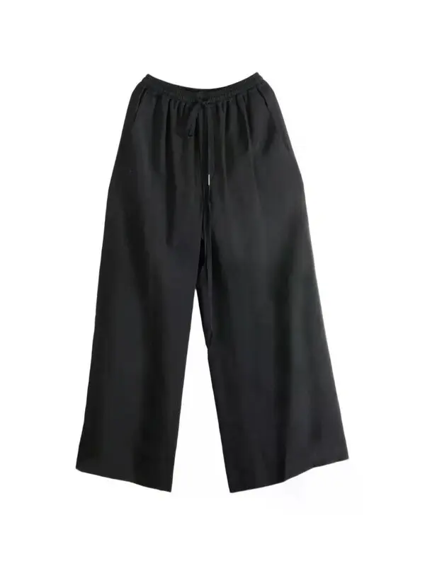 ANN DEMEULEMEESTER Eron Drawstring Wide-leg Trousers