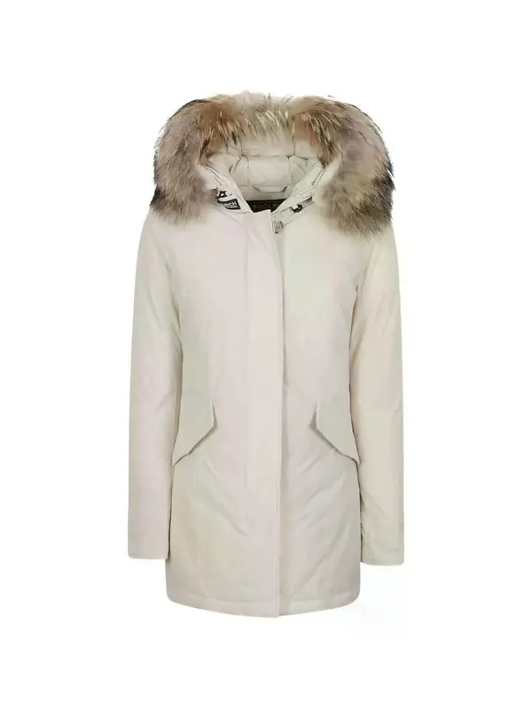 Woolrich Fur-trim Hooded Coat