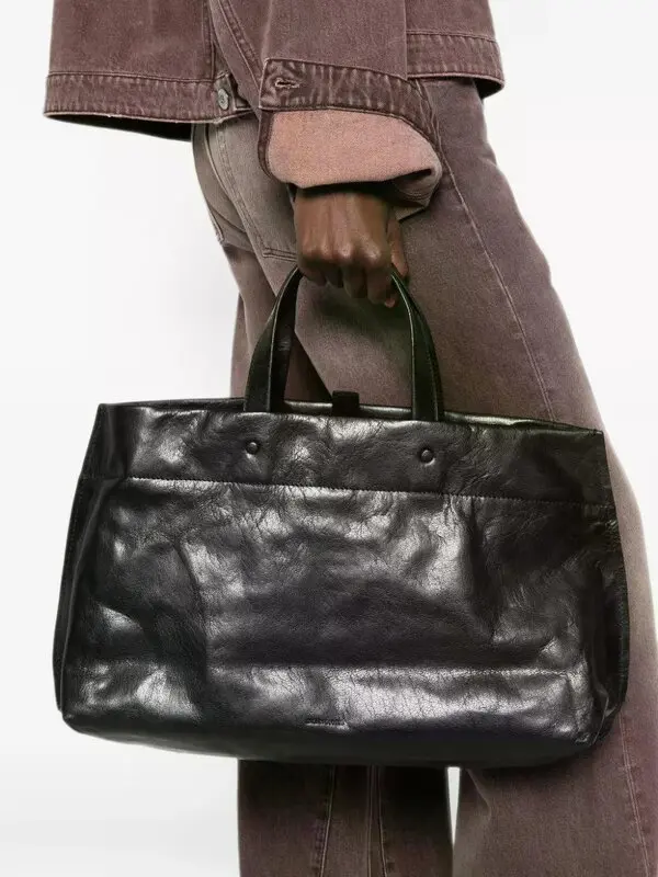 LIHANN GEORGE Elli Leather Tote Bag