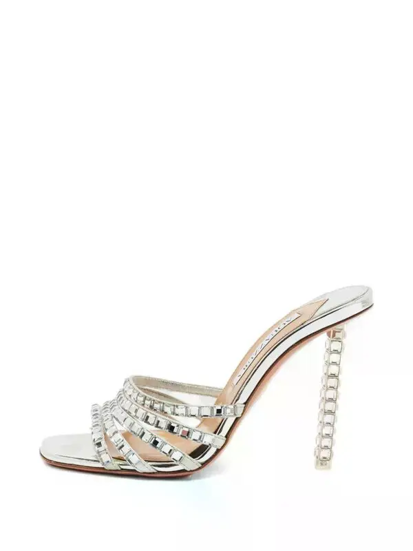 AQUAZZURA Rock Chic Patent-leather Sandals