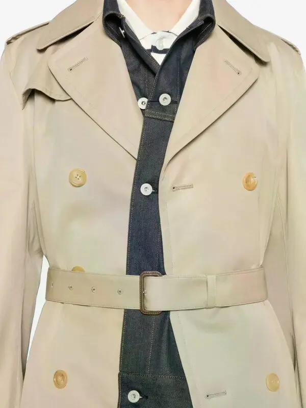 Junya Watanabe Double-breasted Belted Coat