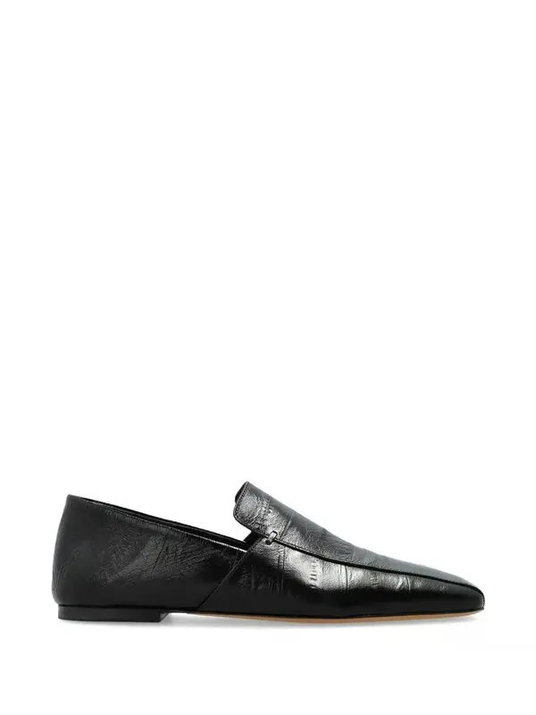 Yuzefi Sahra Eel-effect Leather Loafers