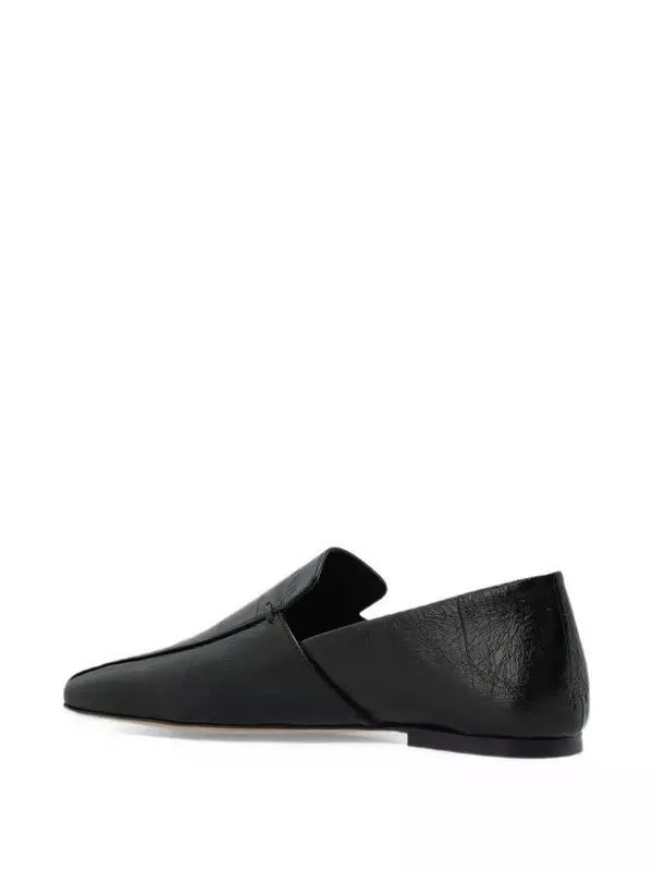 Yuzefi Sahra Eel-effect Leather Loafers