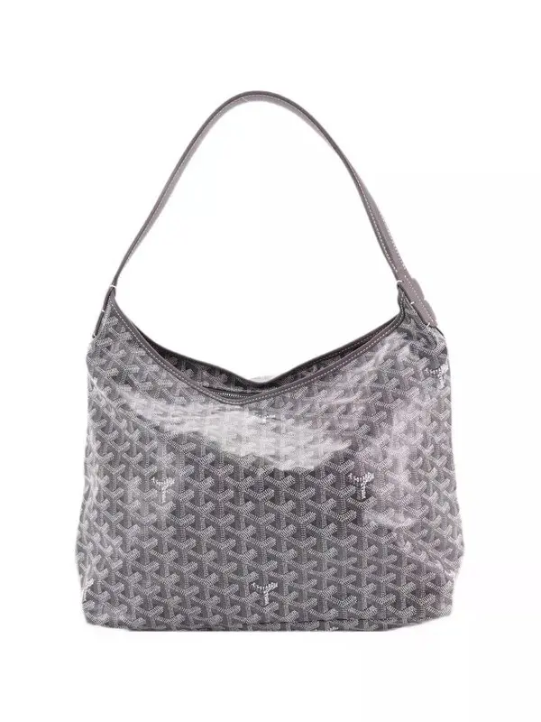 Goyard Boheme Coated Canvas Hobo Bag - Grey