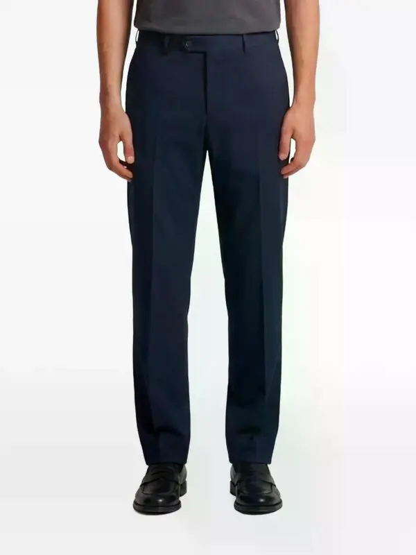 PT TORINO Michael Herringbone-pattern Trousers