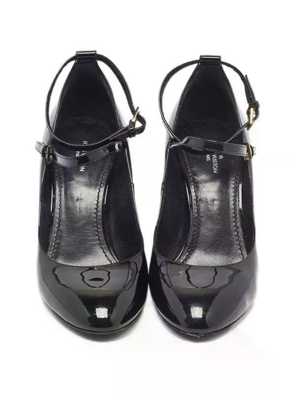LOUIS VUITTON Bliss Monogram Mary Jane Pumps